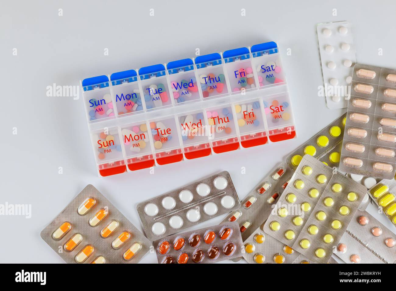 Drugs used for treatment are weekly organizer dispensers for tablets ...