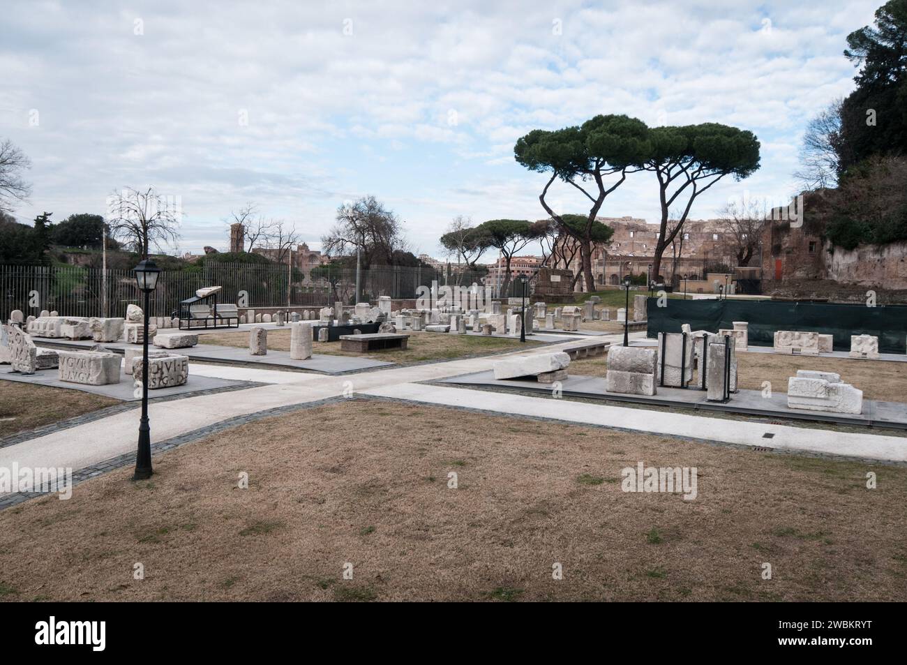 Rome, Italy. 11th Jan, 2024. Archaeological findings from the Roman ...