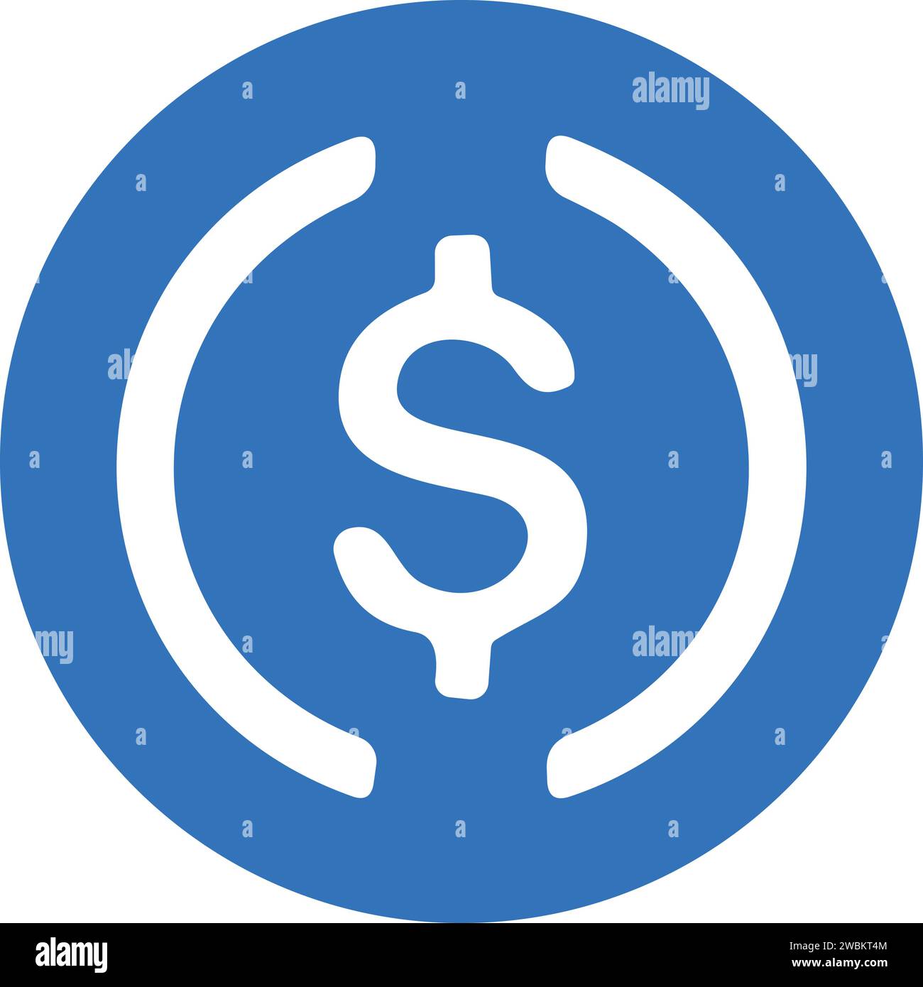 Usd circle hi-res stock photography and images - Alamy