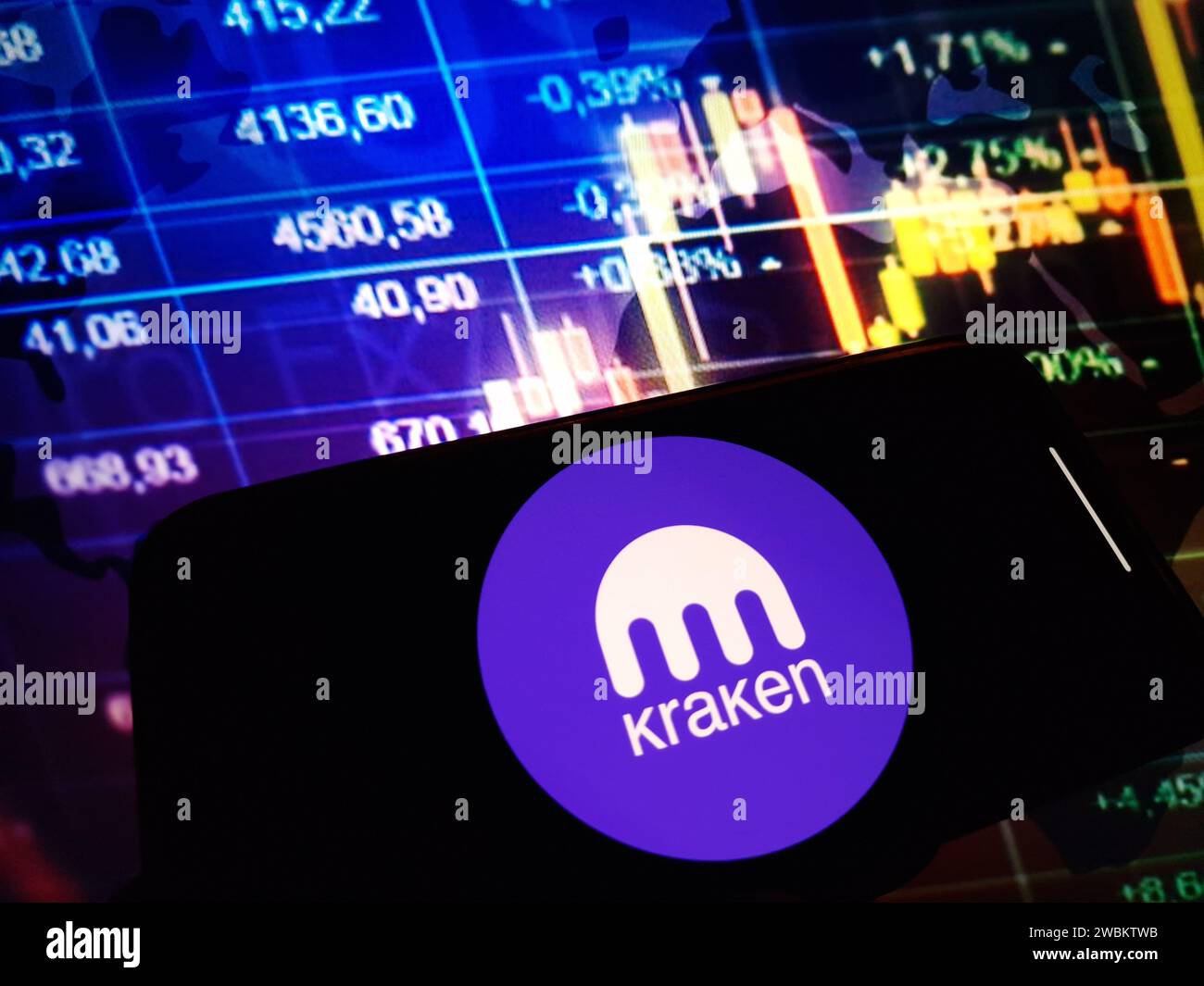 Kraken exchange hi-res stock photography and images - Alamy