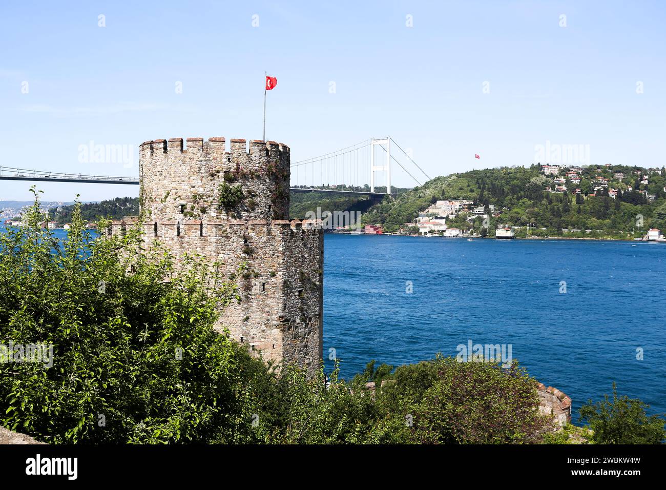 Istanbul Rumeli Fortress Stock Photo - Alamy