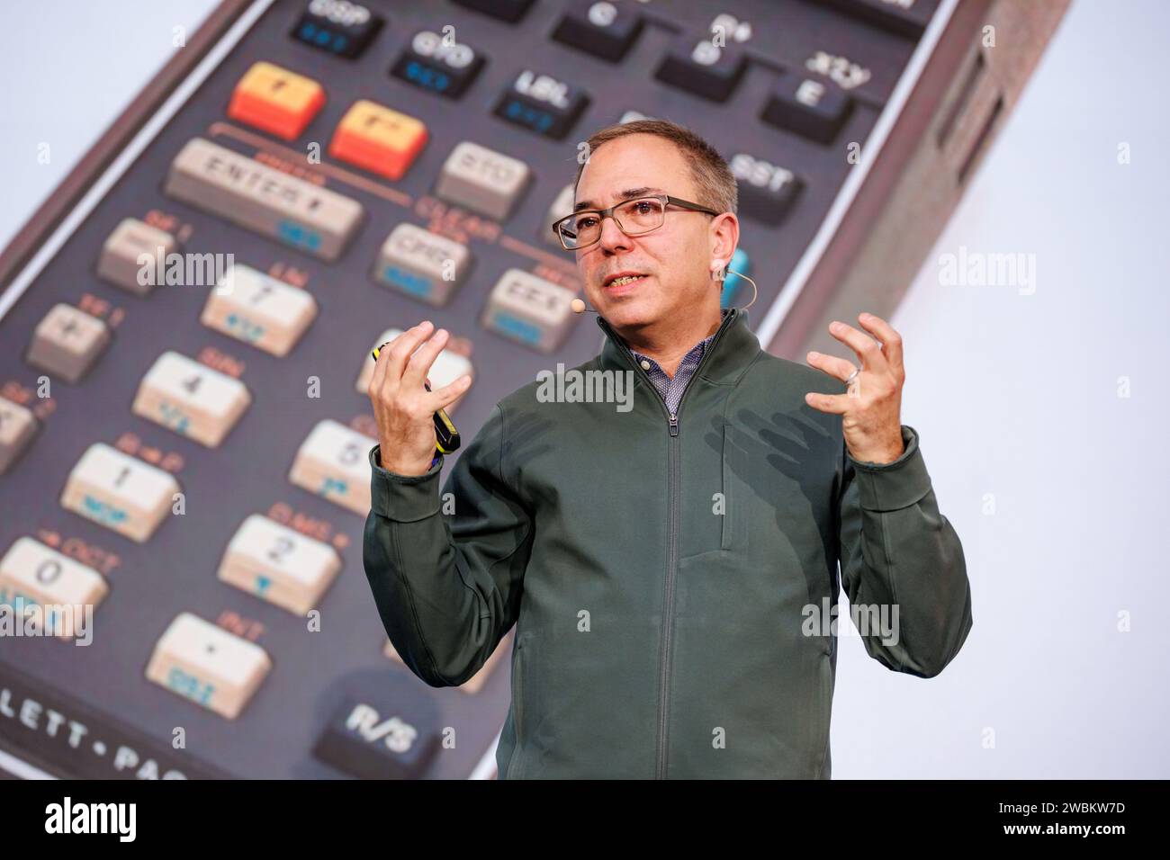 Munich, Germany. 11th Jan, 2024. Kenneth Cukier, Data Editor at The ...