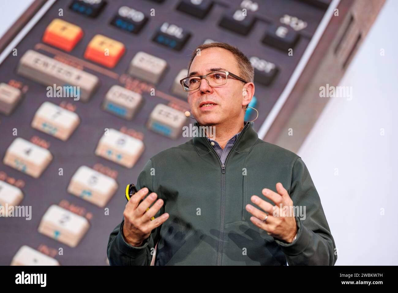 Munich, Germany. 11th Jan, 2024. Kenneth Cukier, Data Editor at The ...