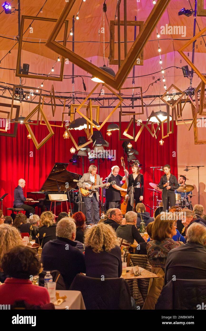 First edition of the “Jazz a Bayssan” festival. Concert by Louis ...