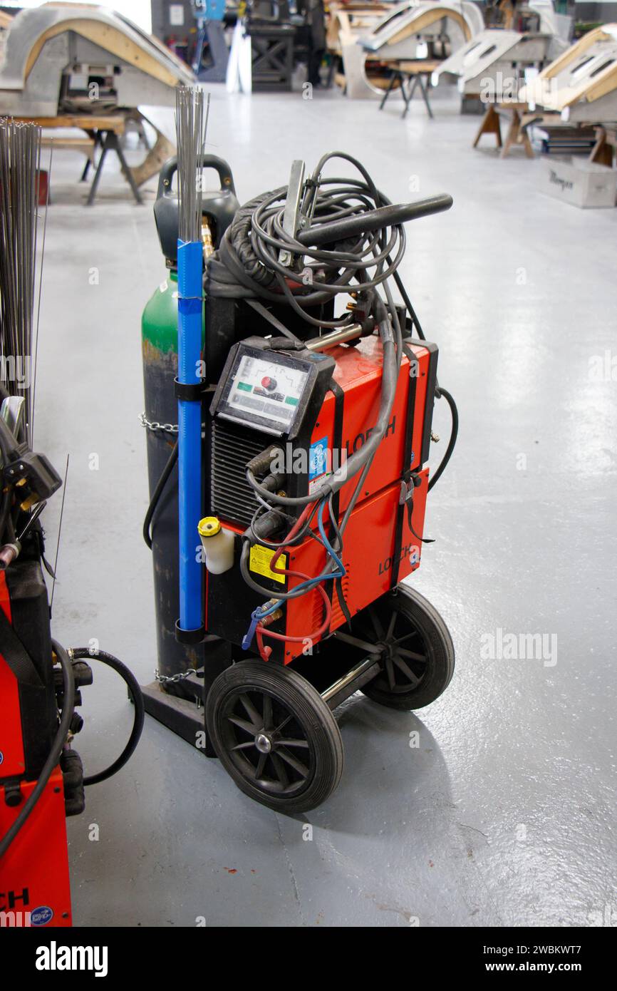 Welding machine wires on hi-res stock photography and images - Alamy