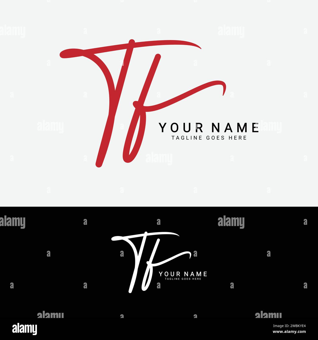 Tf letter logo hi-res stock photography and images - Alamy