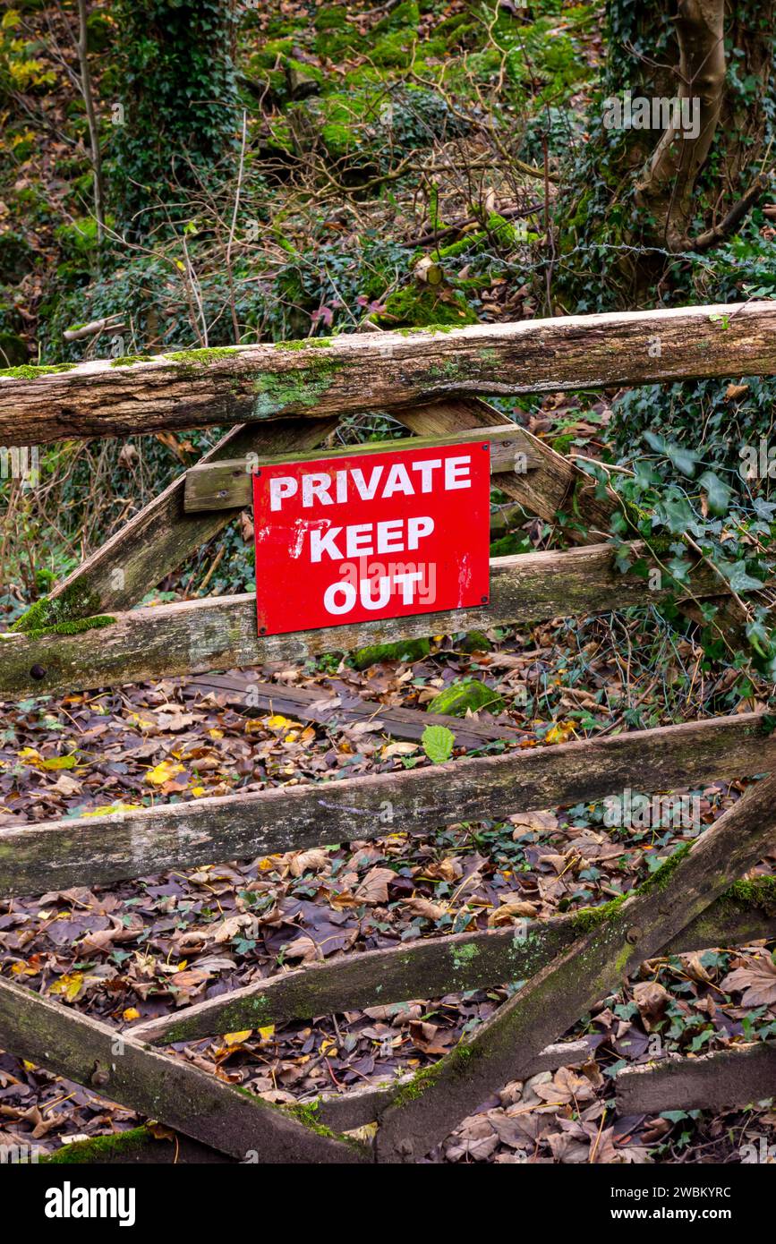 Sign on gate out in hi-res stock photography and images - Alamy