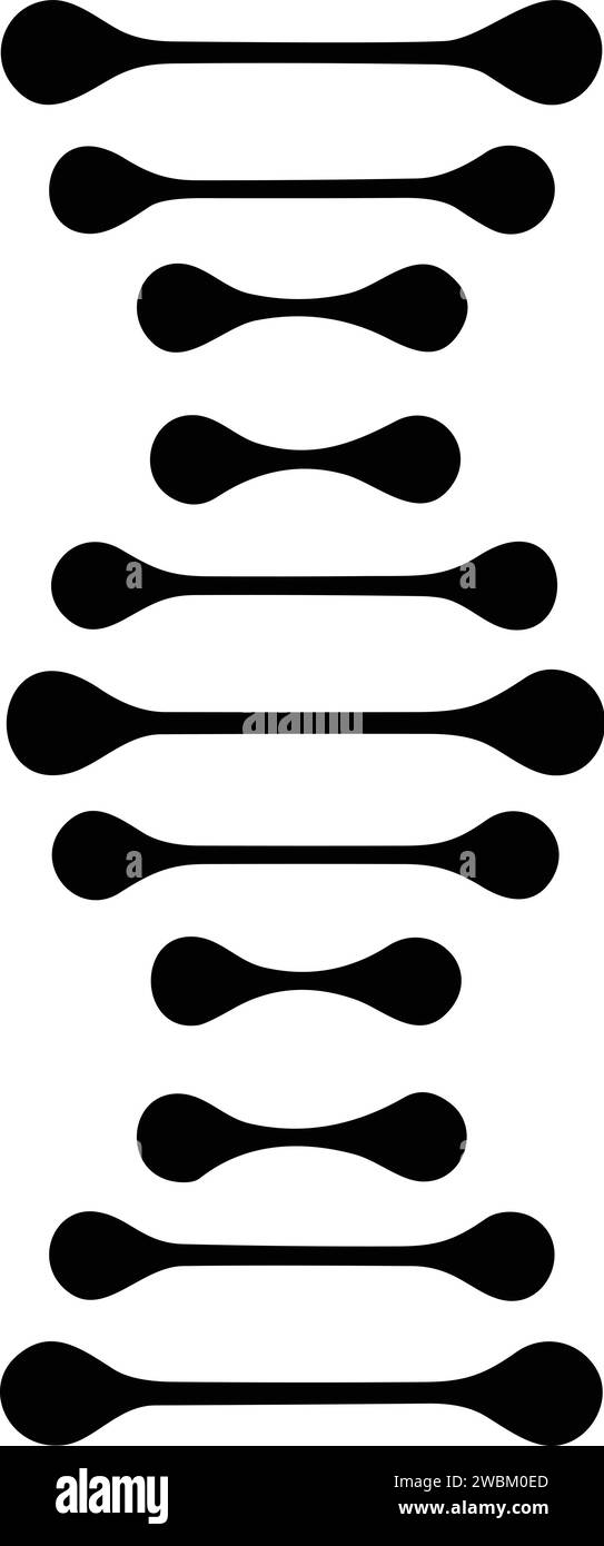 DNA icon. Life gene model bio code genetics molecule medical symbol ...