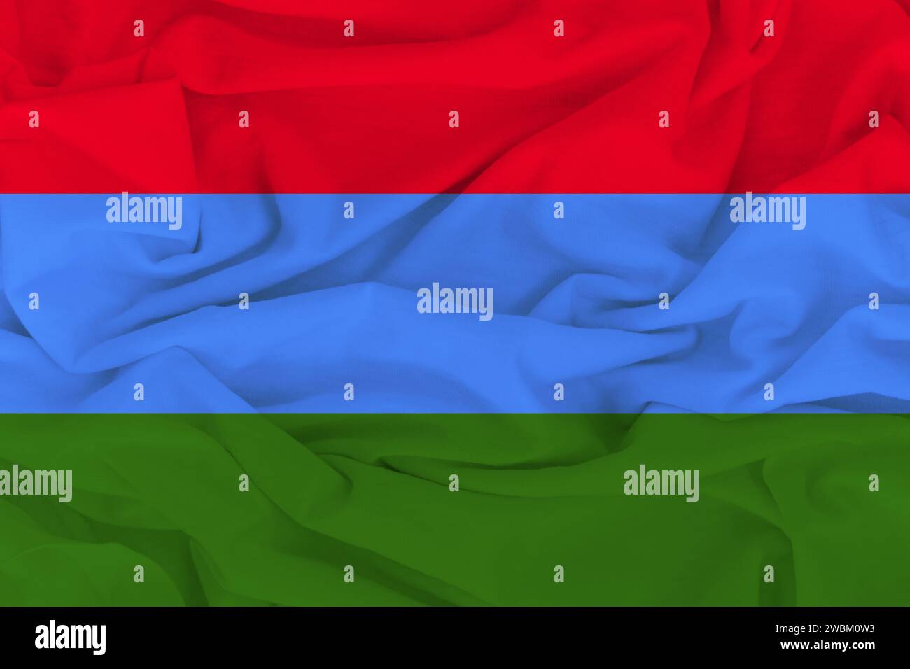 Flag of Karelia, Fabric flag of Karelia. Karelia National Flag, Fabric ...