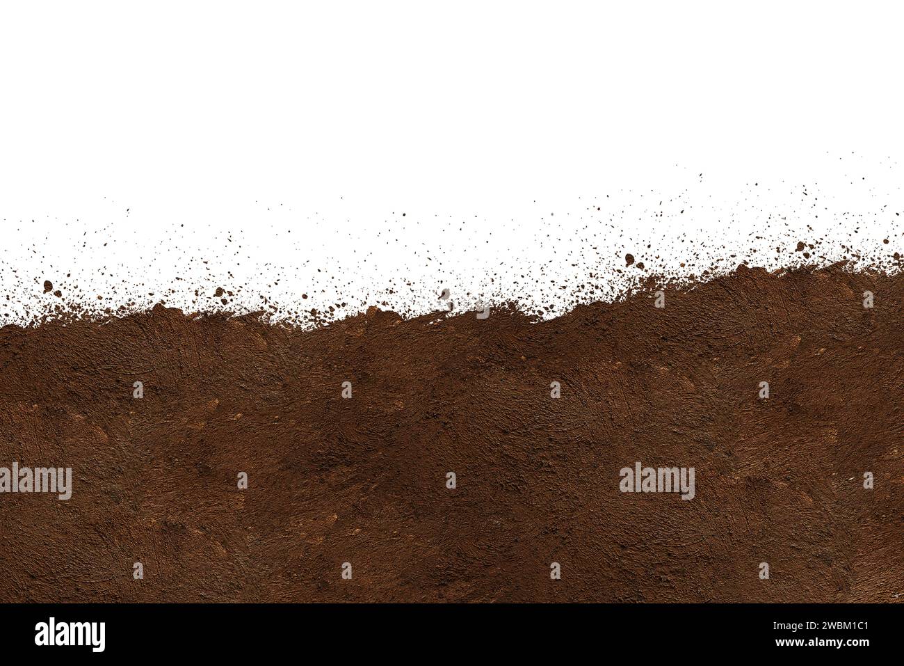 mud splash isolated on white background Stock Photo - Alamy