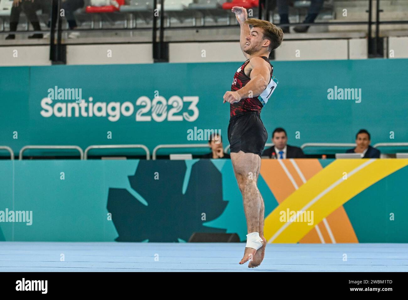 Santiago, Chile, October 23, 2023, William Emard (CAN) during ...