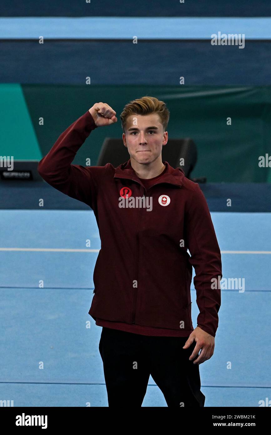 Santiago, Chile, October 23, 2023, Felix Dolci (CAN) during Gymnastics ...
