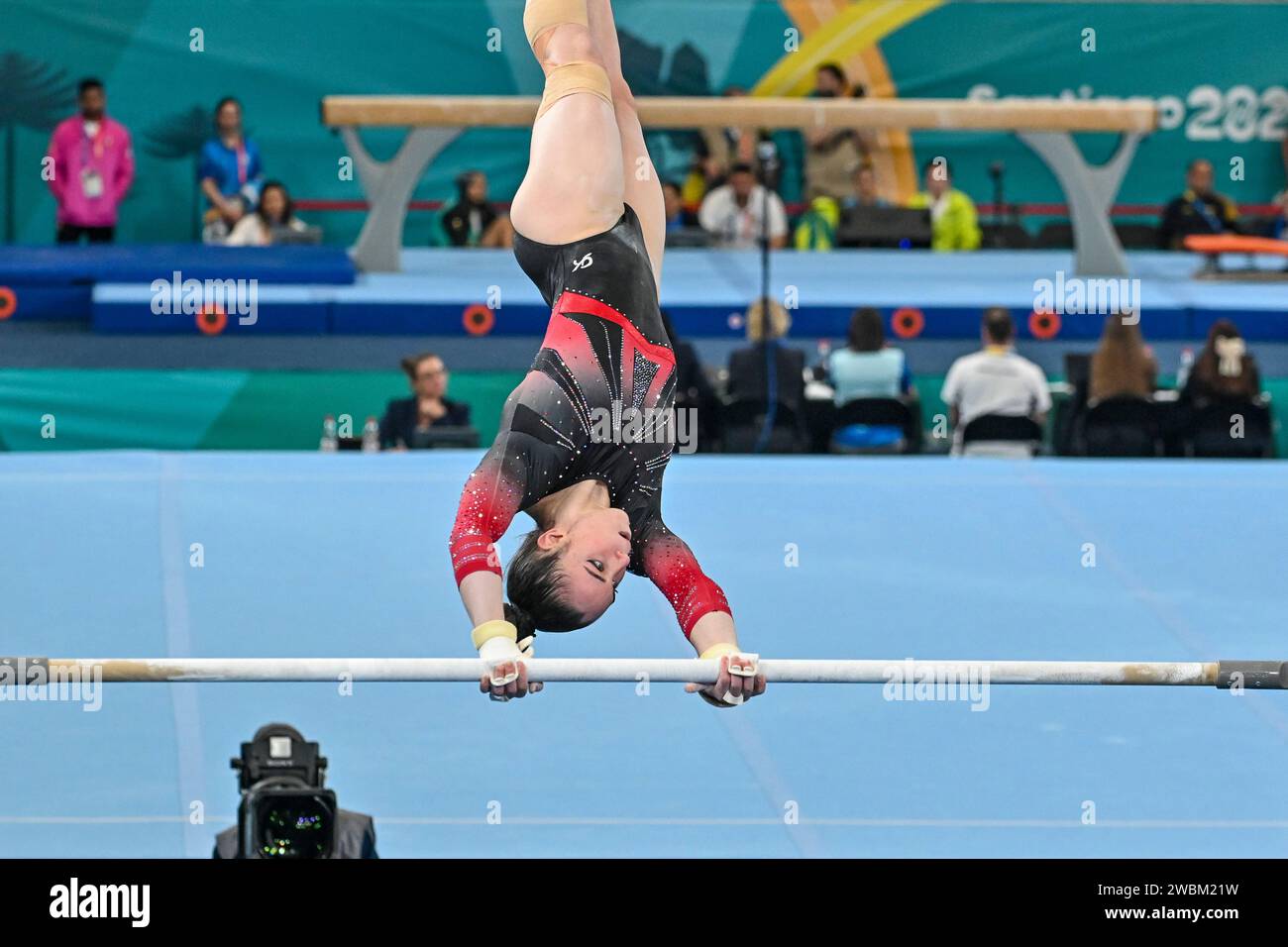 Santiago, Chile, October 23, 2023, Ava Stewart (CAN) during Gymnastics ...