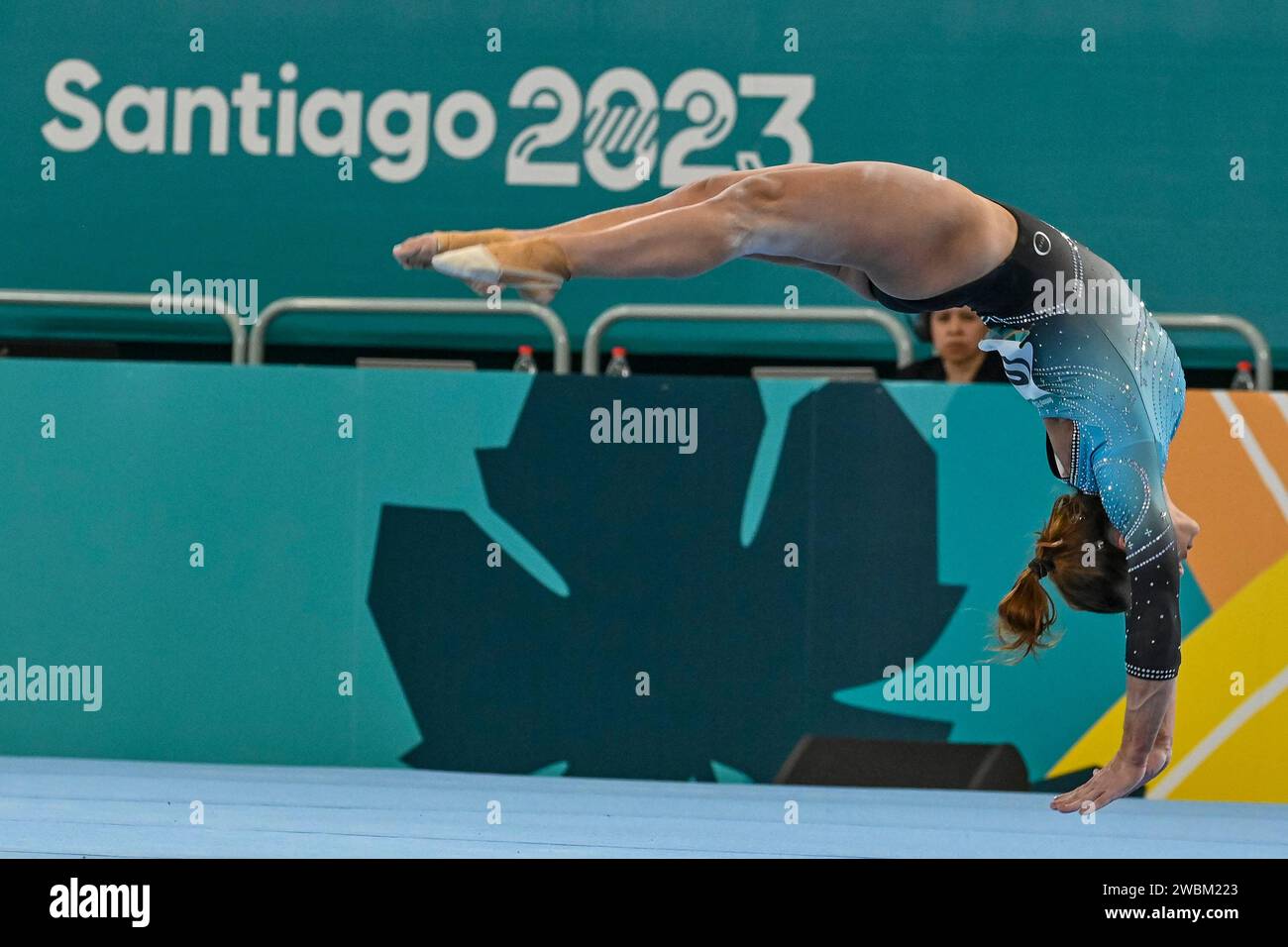 Santiago, Chile, October 23, 2023, Jade Barbosa (BRA) during Gymnastics ...