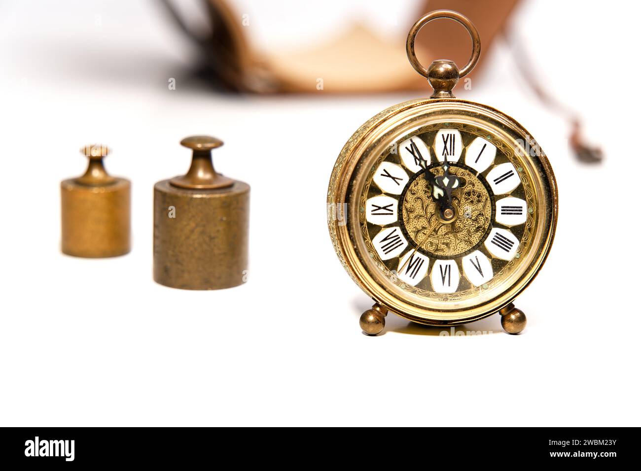 Clock attachment hi-res stock photography and images - Alamy