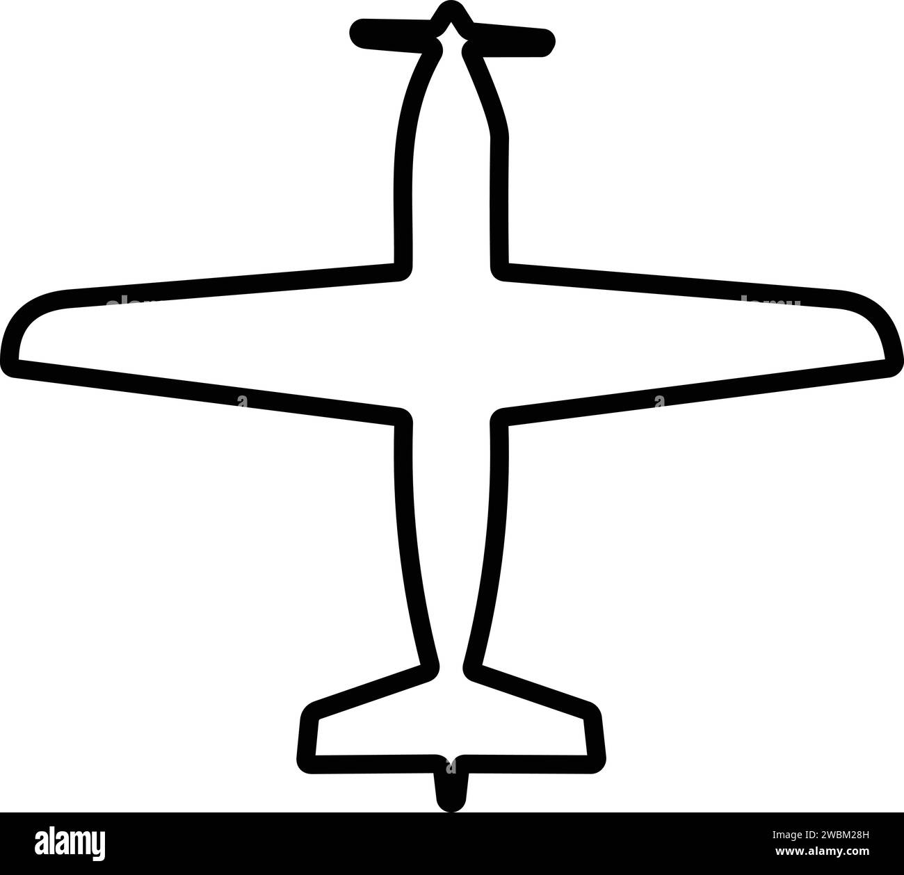 Airplane icons. Aircrafts line style. jet plane. flight travel symbol ...