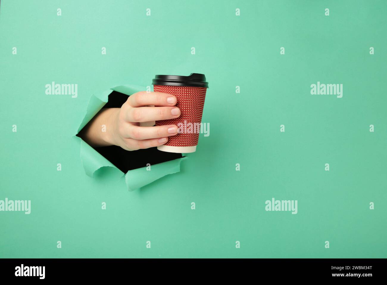 Fist punching through wall hi-res stock photography and images - Alamy