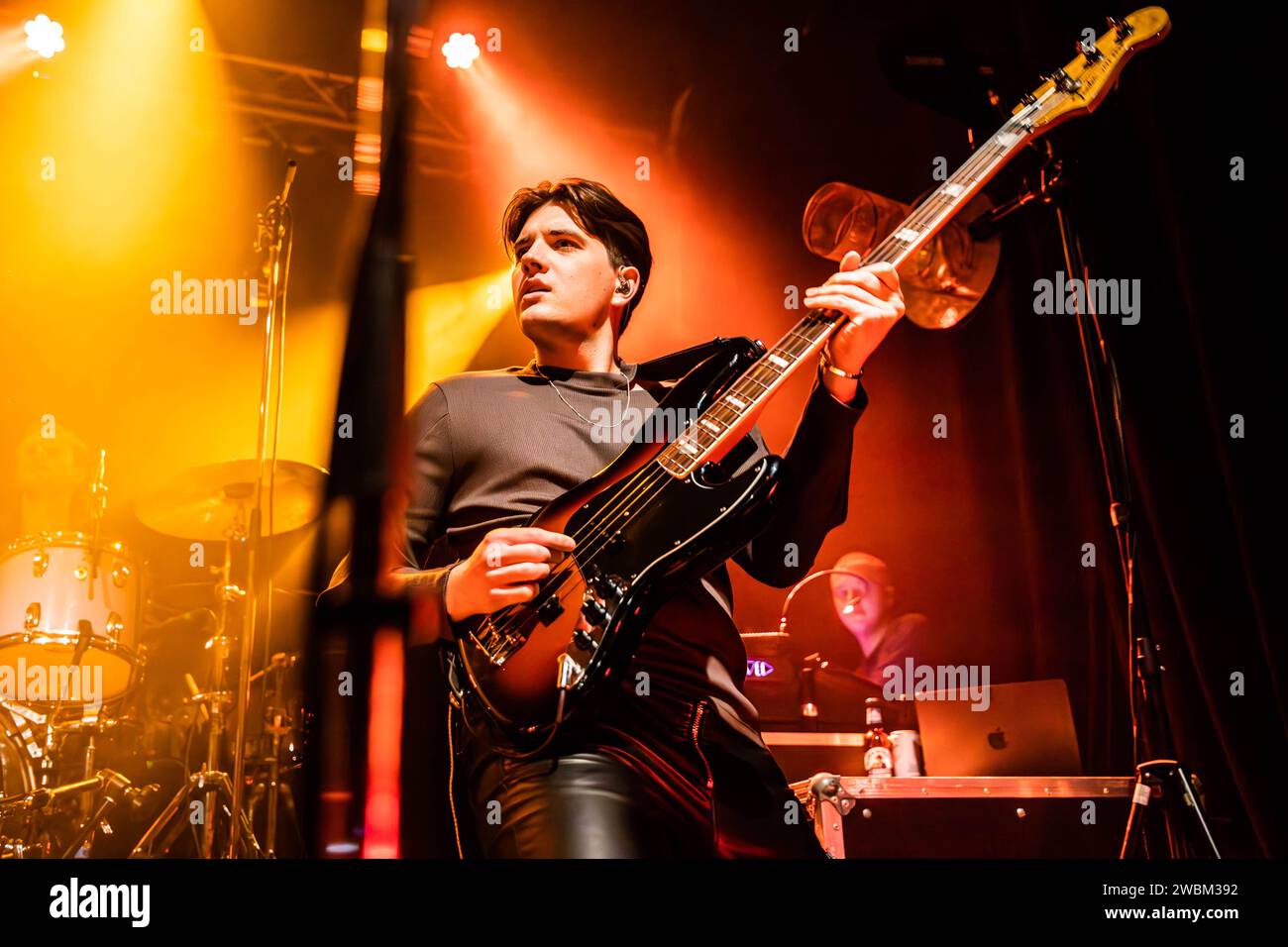 Milan Italy. 10th Jan 2024. The German band GIANT ROOKS performs live ...