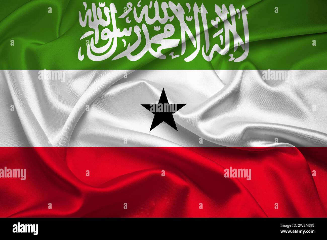 Flag of Somaliland, Fabric flag of Somaliland. Somaliland National Flag ...