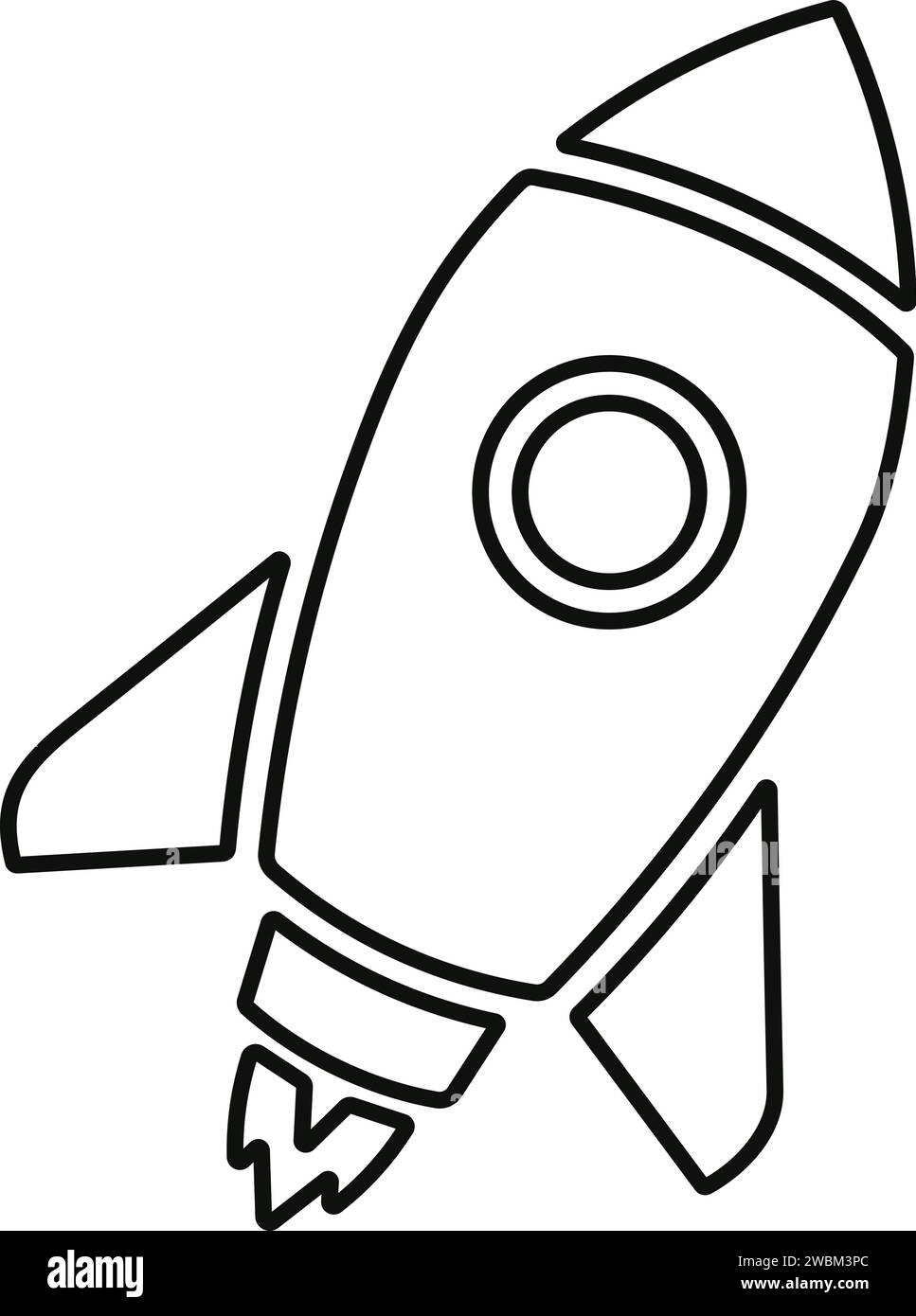 Spacecraft Rocket icon. Space ship launch icon. Rocket ship launch ...