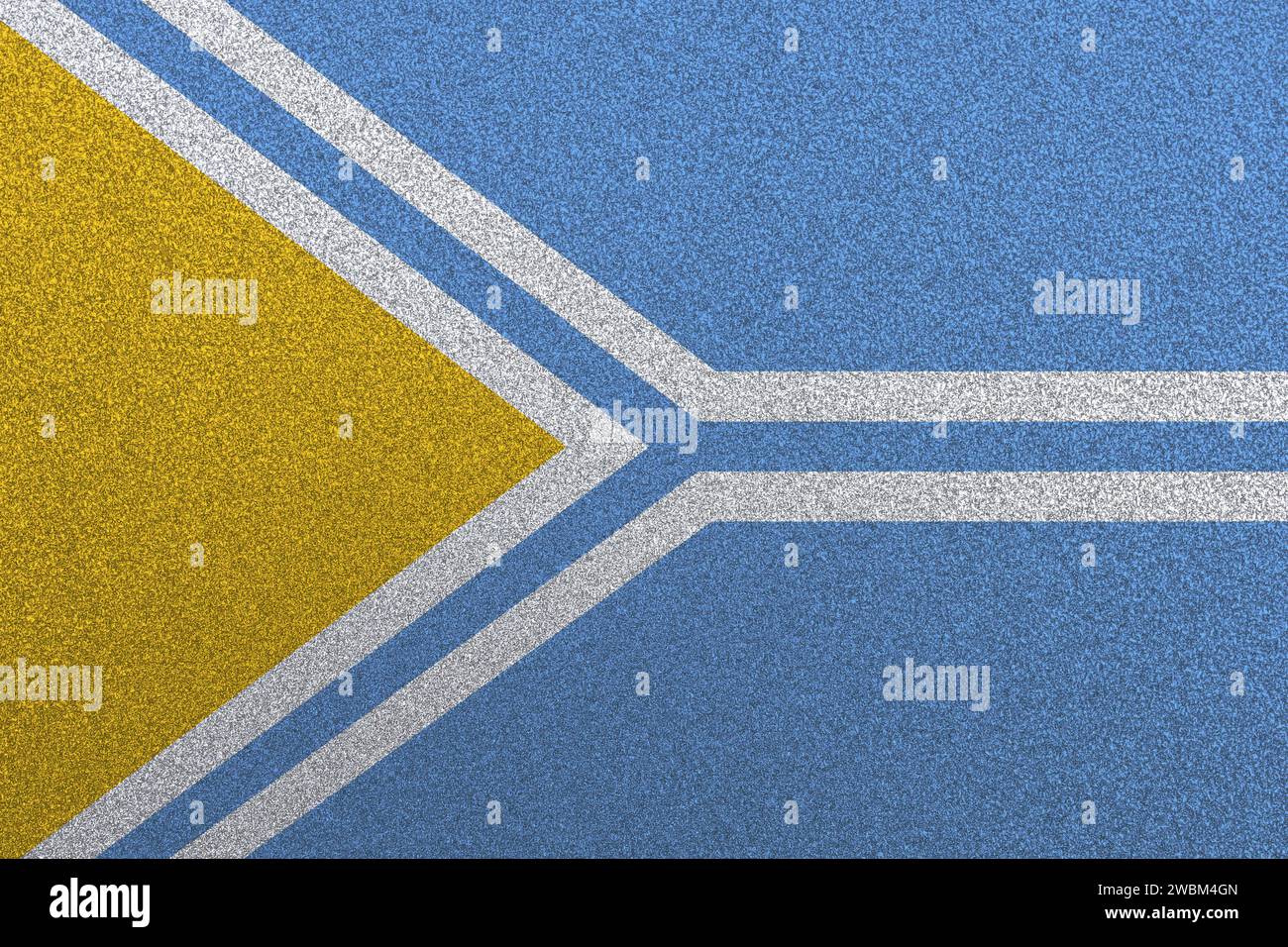 Flag of Tuva, Fabric flag of Tuva. Tuva National Flag, Fabric and ...