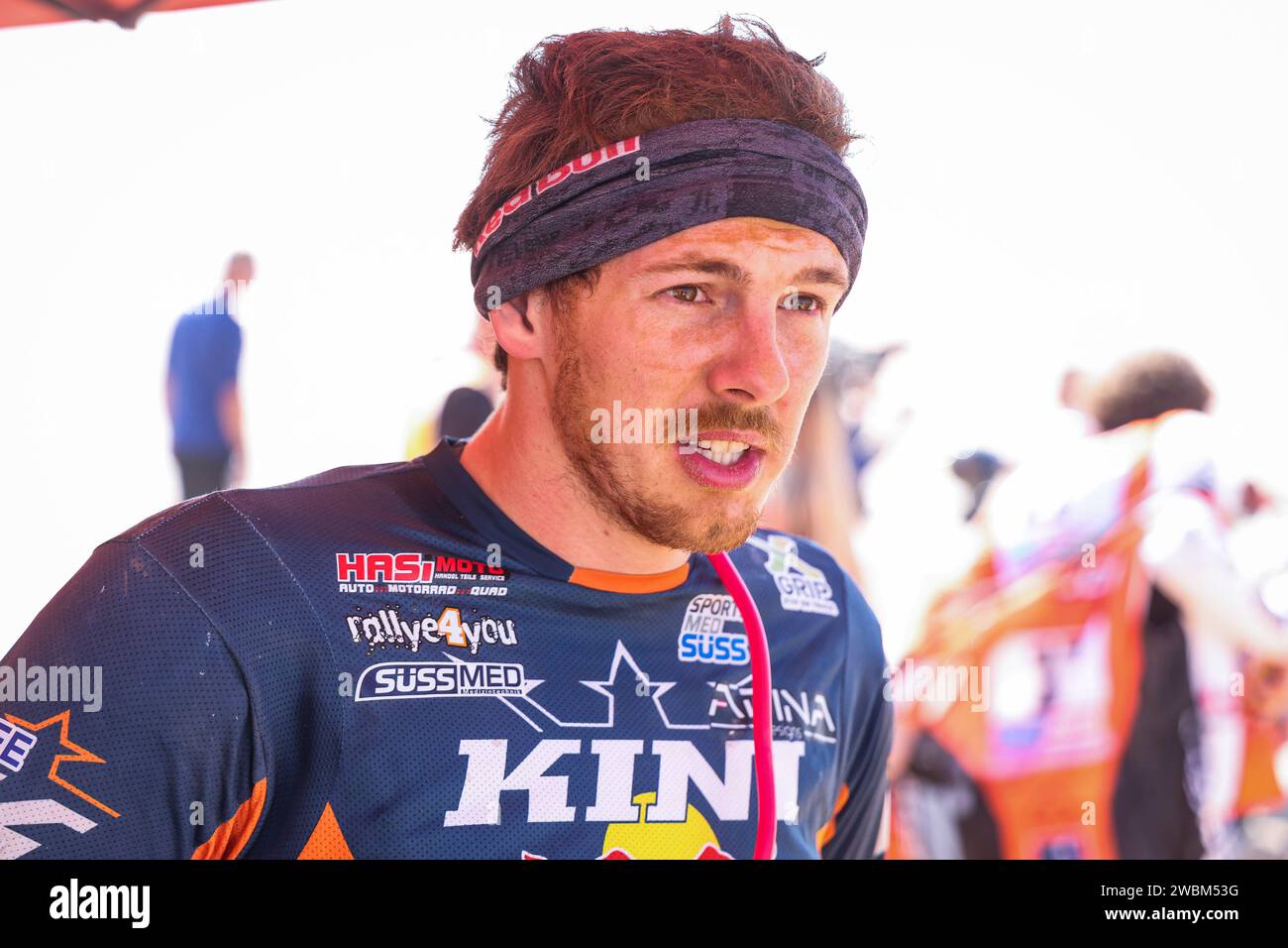 EBSTER Tobias (aut), Kini Rally Racing Team, KTM, Moto, Originals by Motul, FIM W2RC, portrait ...