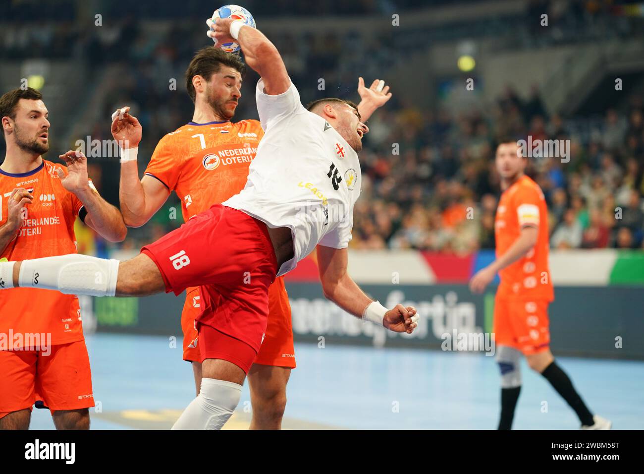 Mannheim, Germany. 11th Jan, 2024. Handball: European Championship ...