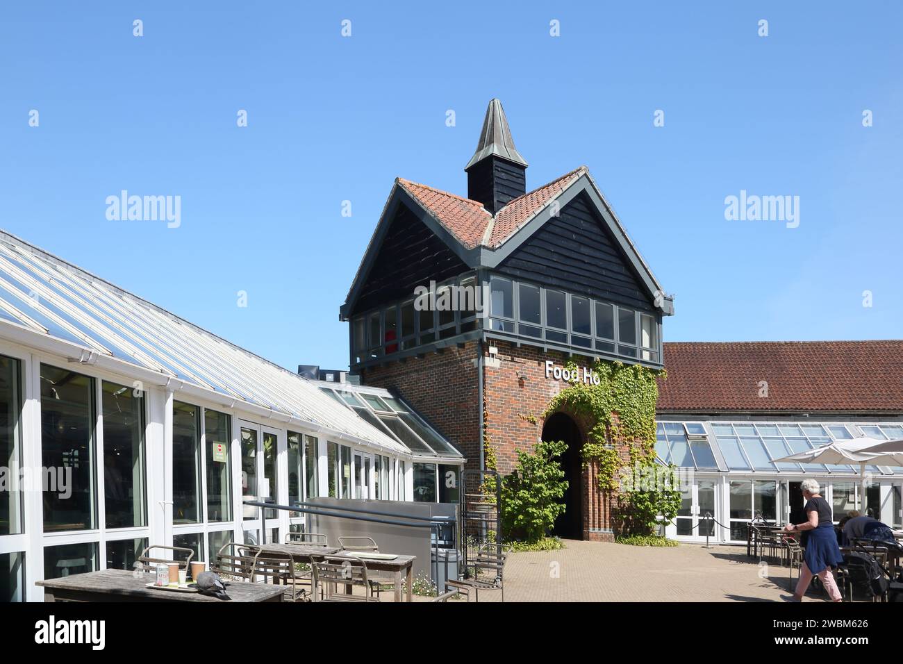 Food Hall at Wisley RHS Gardens Surrey England Stock Photo - Alamy