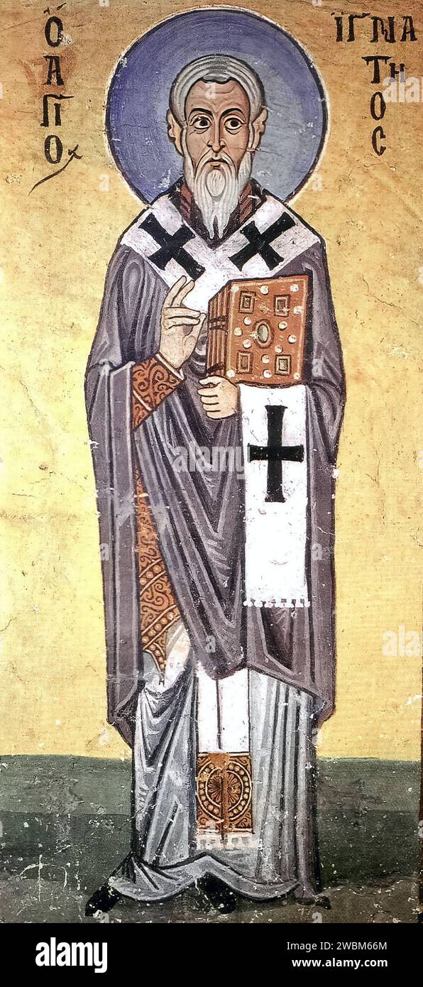 St ignatius of antioch painting hi-res stock photography and images - Alamy
