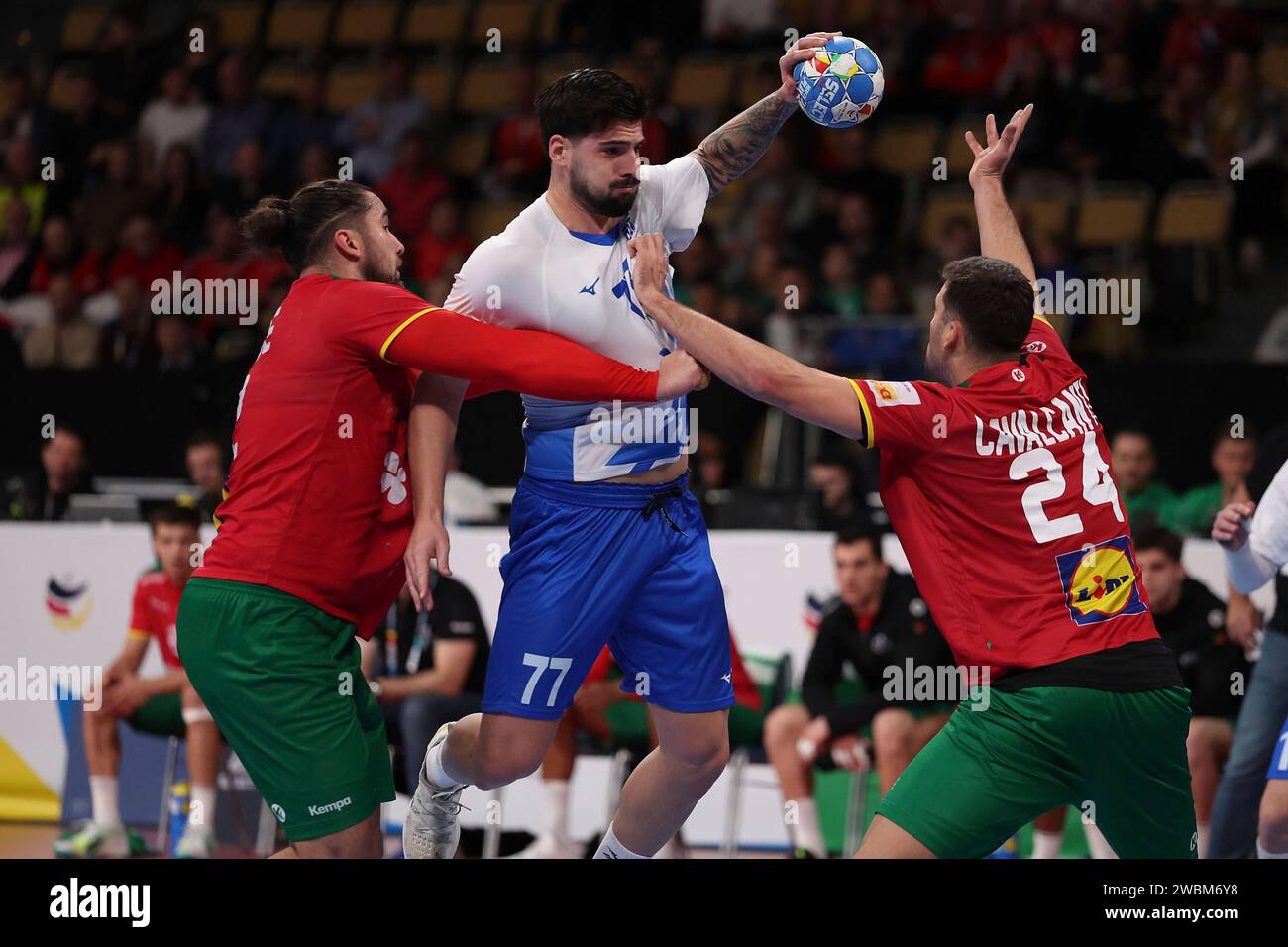 Olympiahalle Munich, München Thursday, 11 January 2024 MEN'S EHF EURO ...