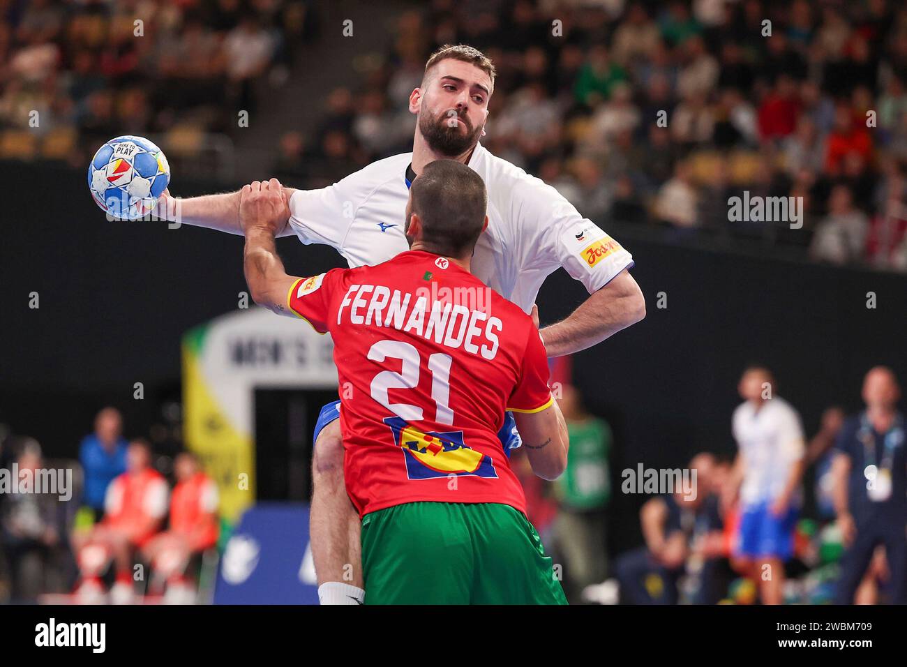 Olympiahalle Munich, München Thursday, 11 January 2024 MEN'S EHF EURO ...
