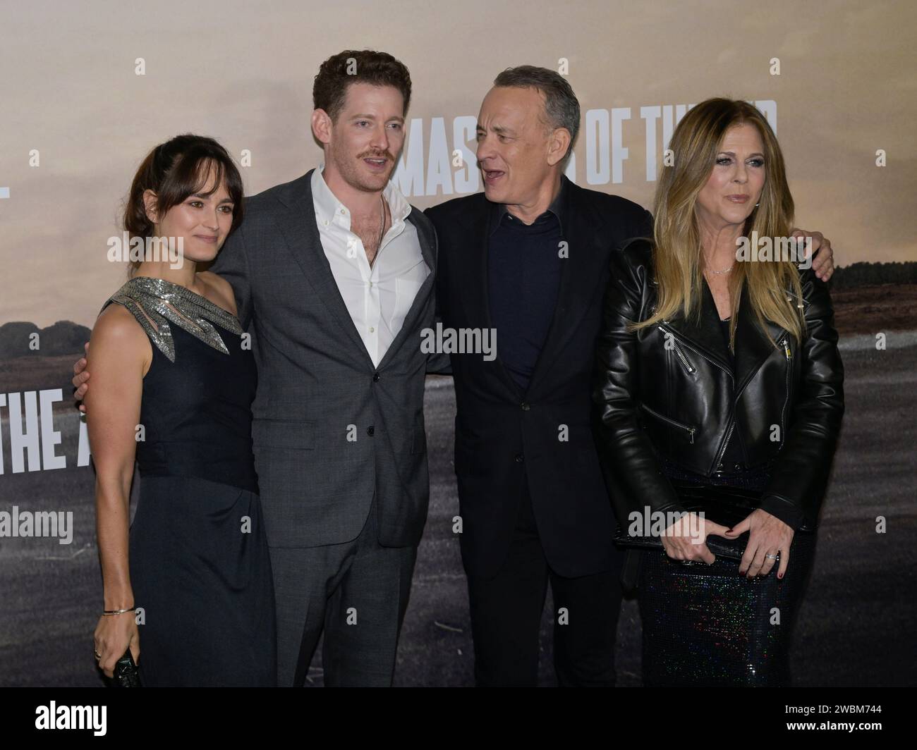 Westwood, California, USA. 10th Jan, 2024. (L-R) Raye Levine, Sawyer ...