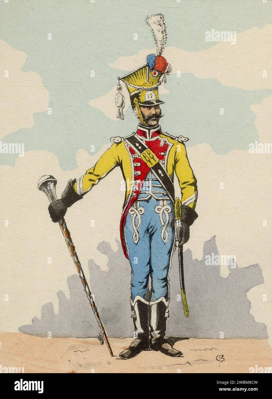 Cheval de tambour de cavalerie hi-res stock photography and images - Alamy