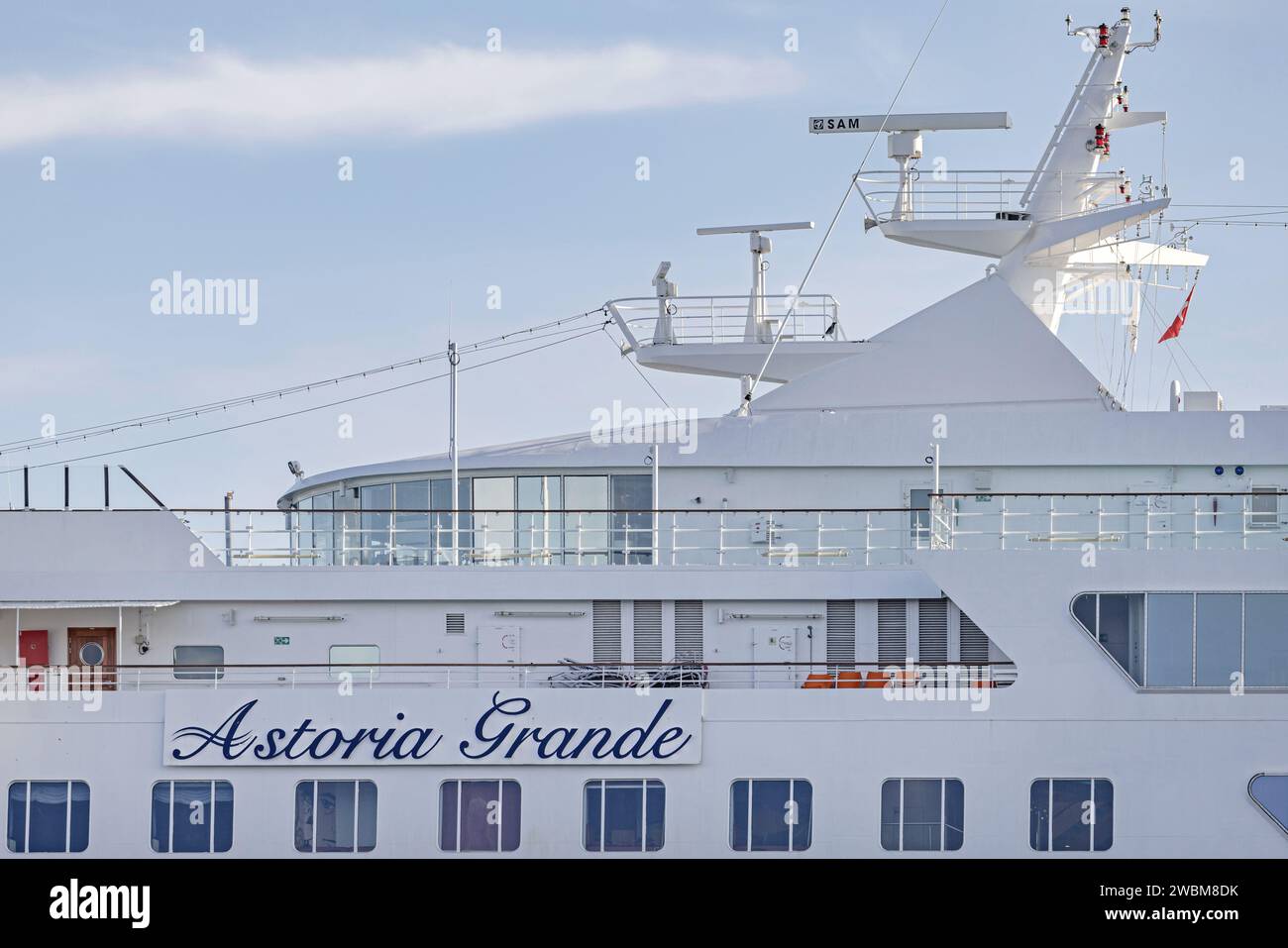 Istanbul, Turkey - October 19, 2023: Cruiser Ship Astoria Grande German ...