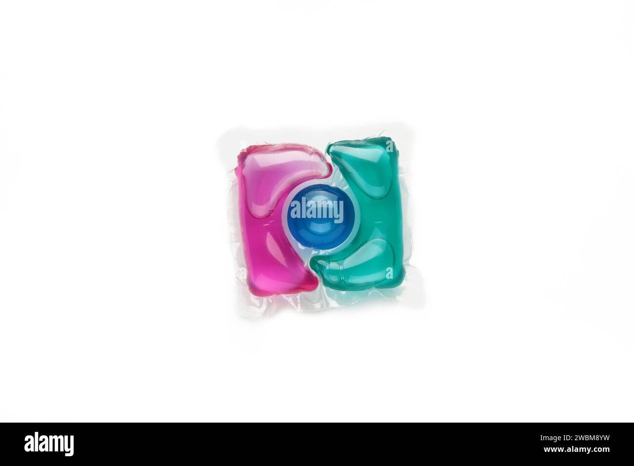 Capsule for washing isolated on white background. Spring clothes ...