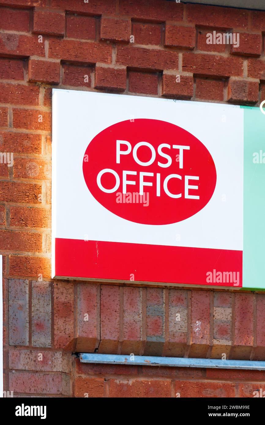 Royal mail post office logo on sign postmasters scandal 2024 mr bates ...
