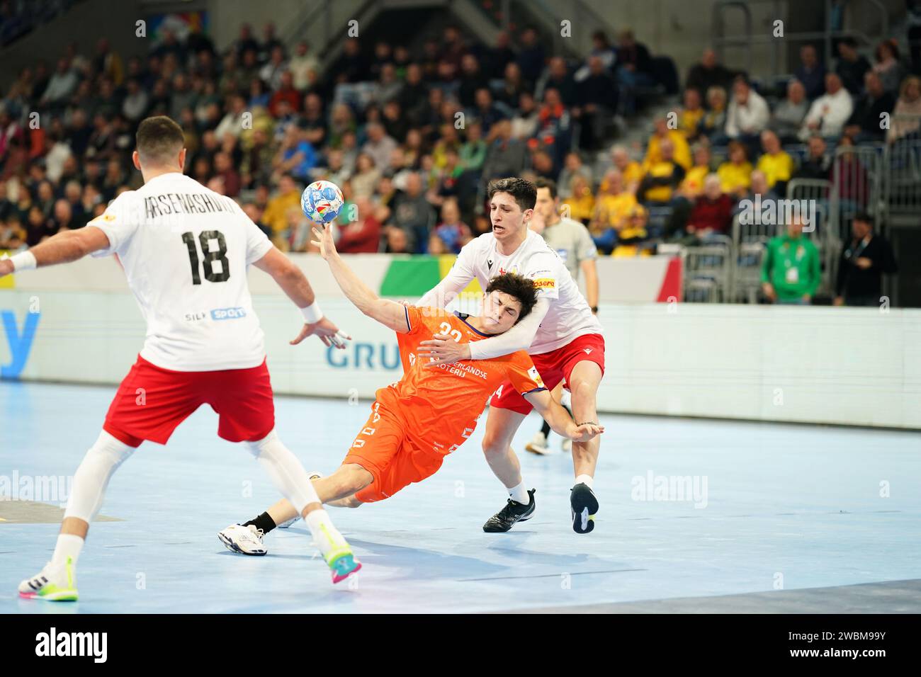 Mannheim, Germany. 11th Jan, 2024. Handball: European Championship ...