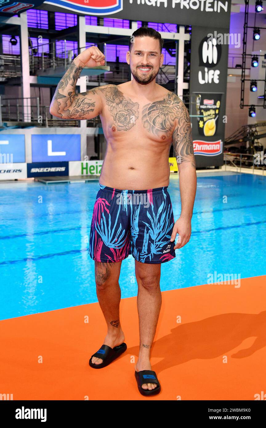 Marco Cerullo beim Photocall zur Fernsehshow RTL Turmspringen aus der ...