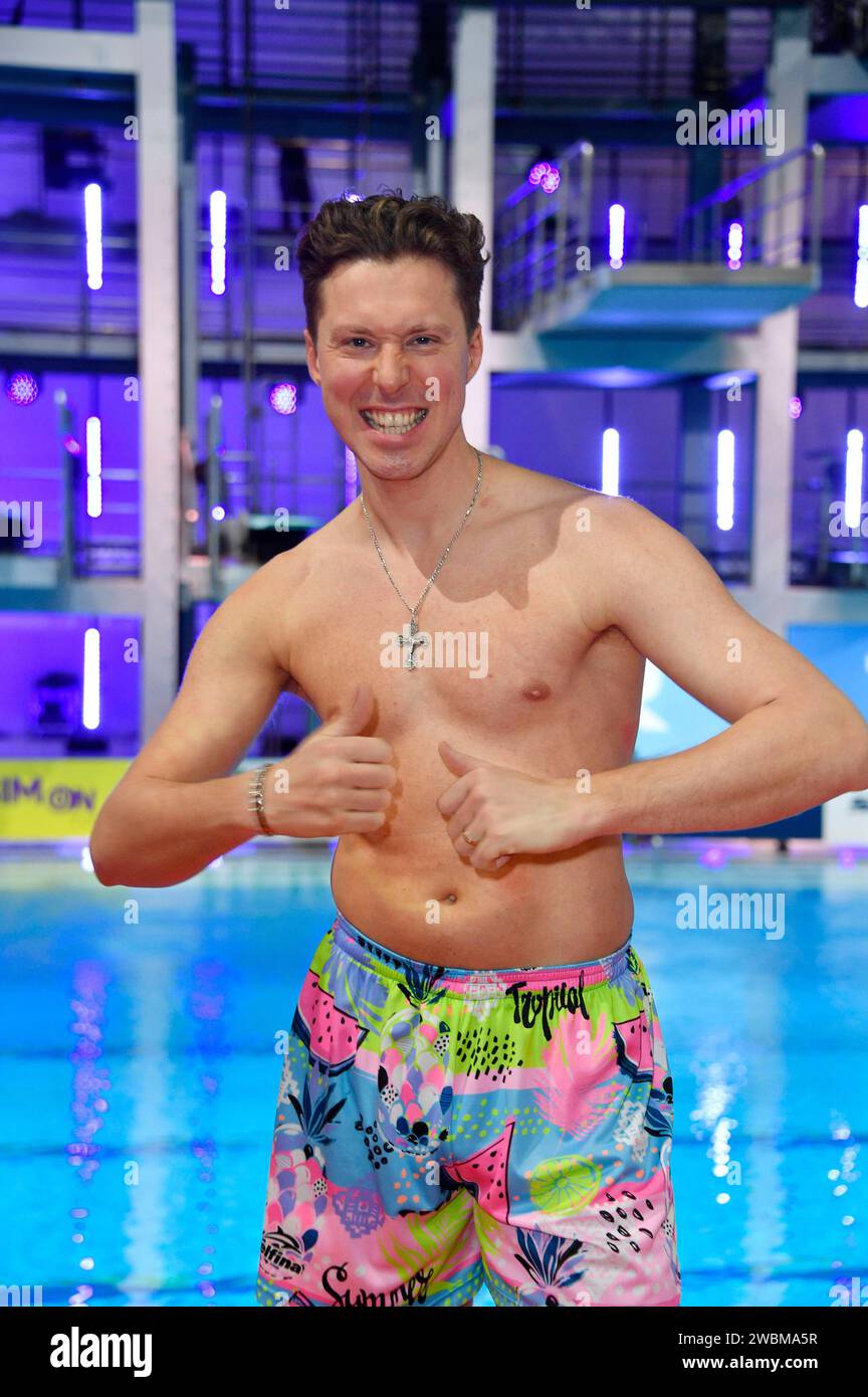 Valentin Lusin beim Photocall zur Fernsehshow RTL Turmspringen aus der ...