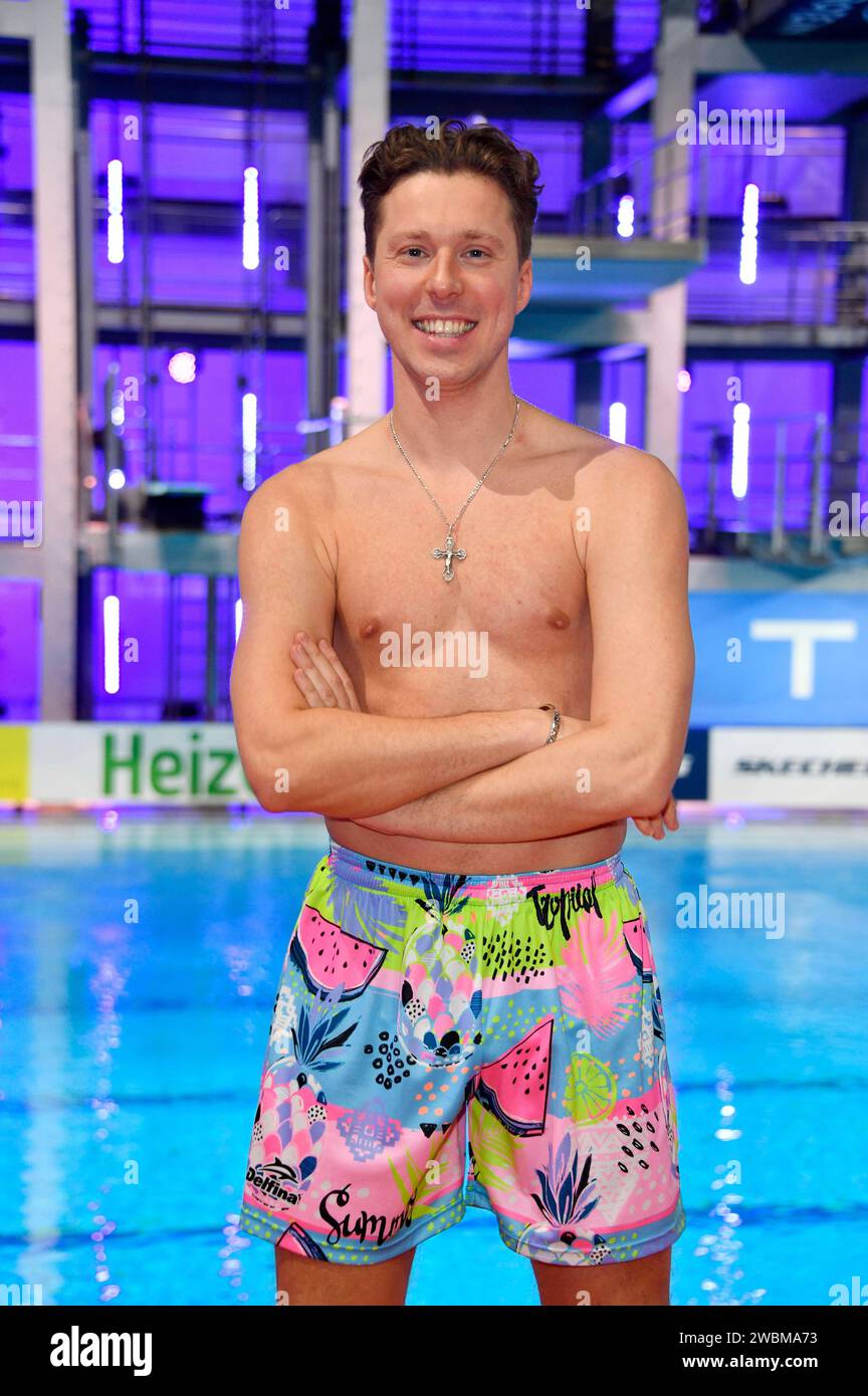 Valentin Lusin beim Photocall zur Fernsehshow RTL Turmspringen aus der ...