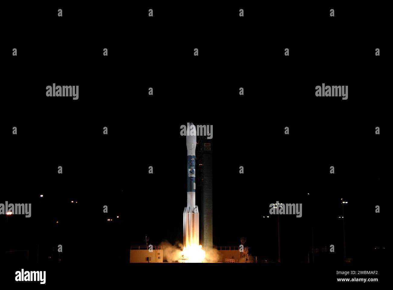 The ULA Delta II rocket carrying NASA’s NPP spacecraft lifted off from ...