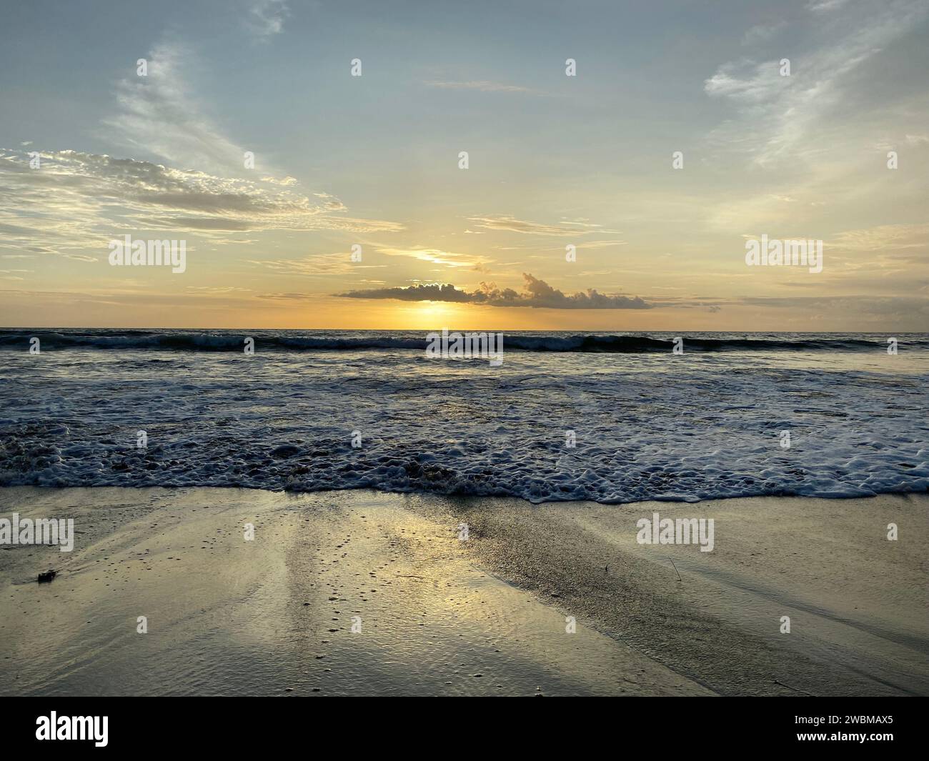 Indonesia, Bali island, beach and sunsets in the Kuta area Stock Photo ...