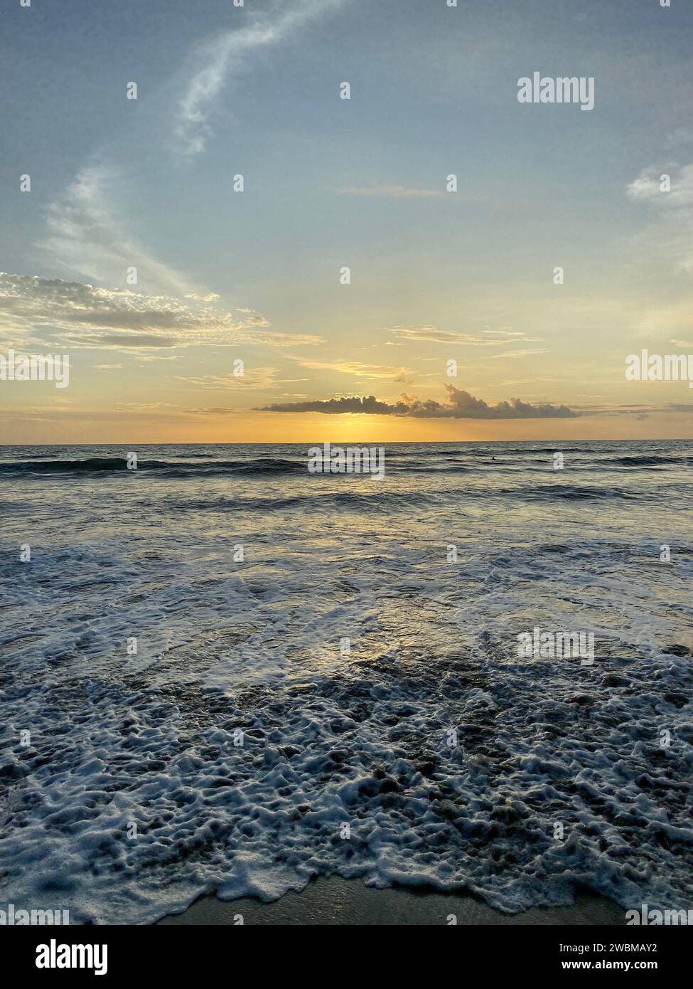 Indonesia, Bali island, beach and sunsets in the Kuta area Stock Photo ...