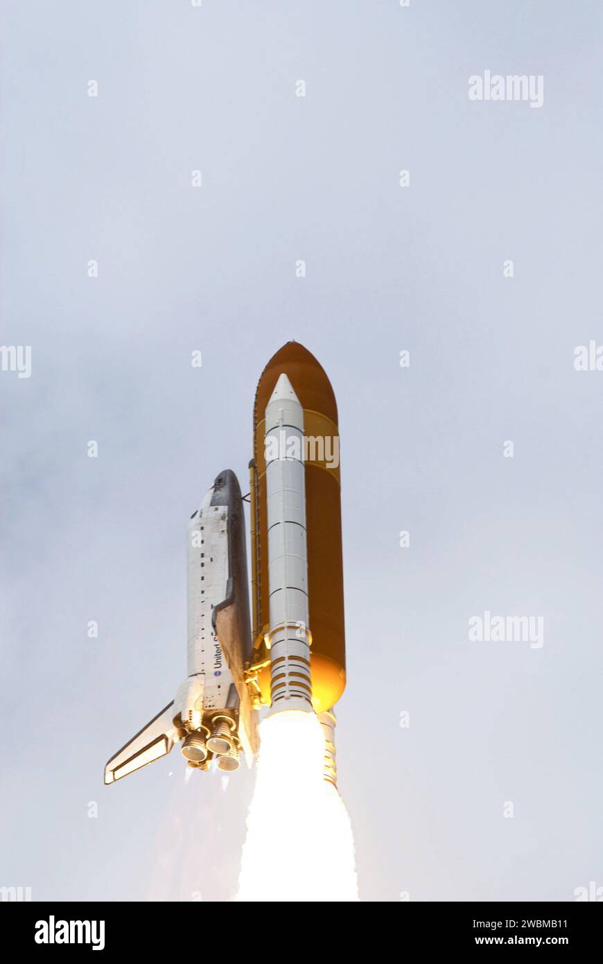 Atlantis launched from Launch Pad 39A on July 8, 2011, carrying STS-135 ...