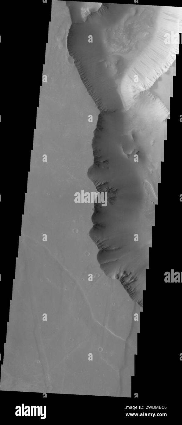 Dark slope streaks are a common feature in Noctis Labyrinthus as seen ...