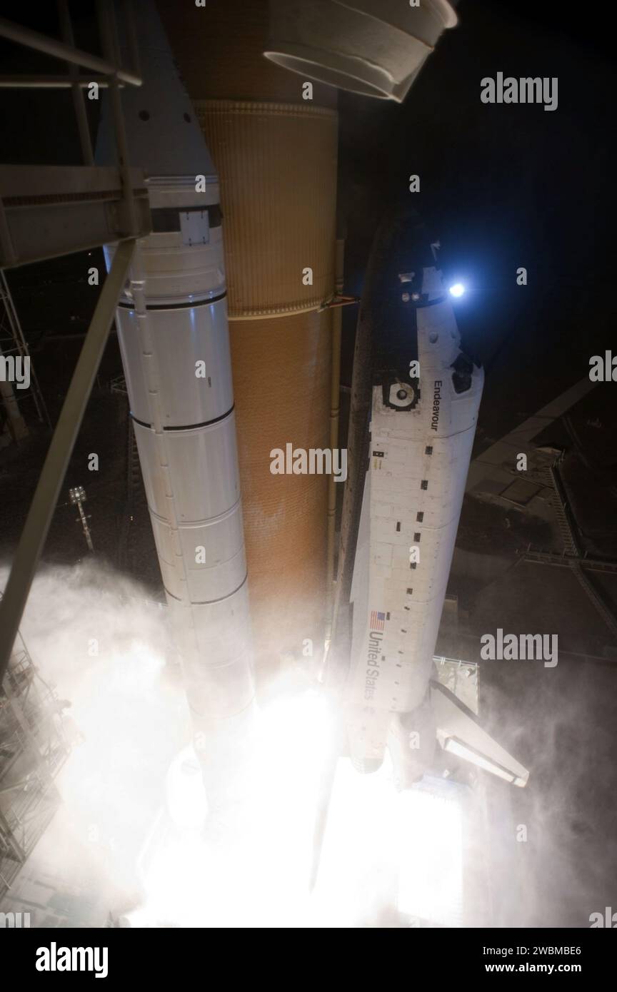 CAPE CANAVERAL, Fla. - Engine ignition on space shuttle Endeavour ...
