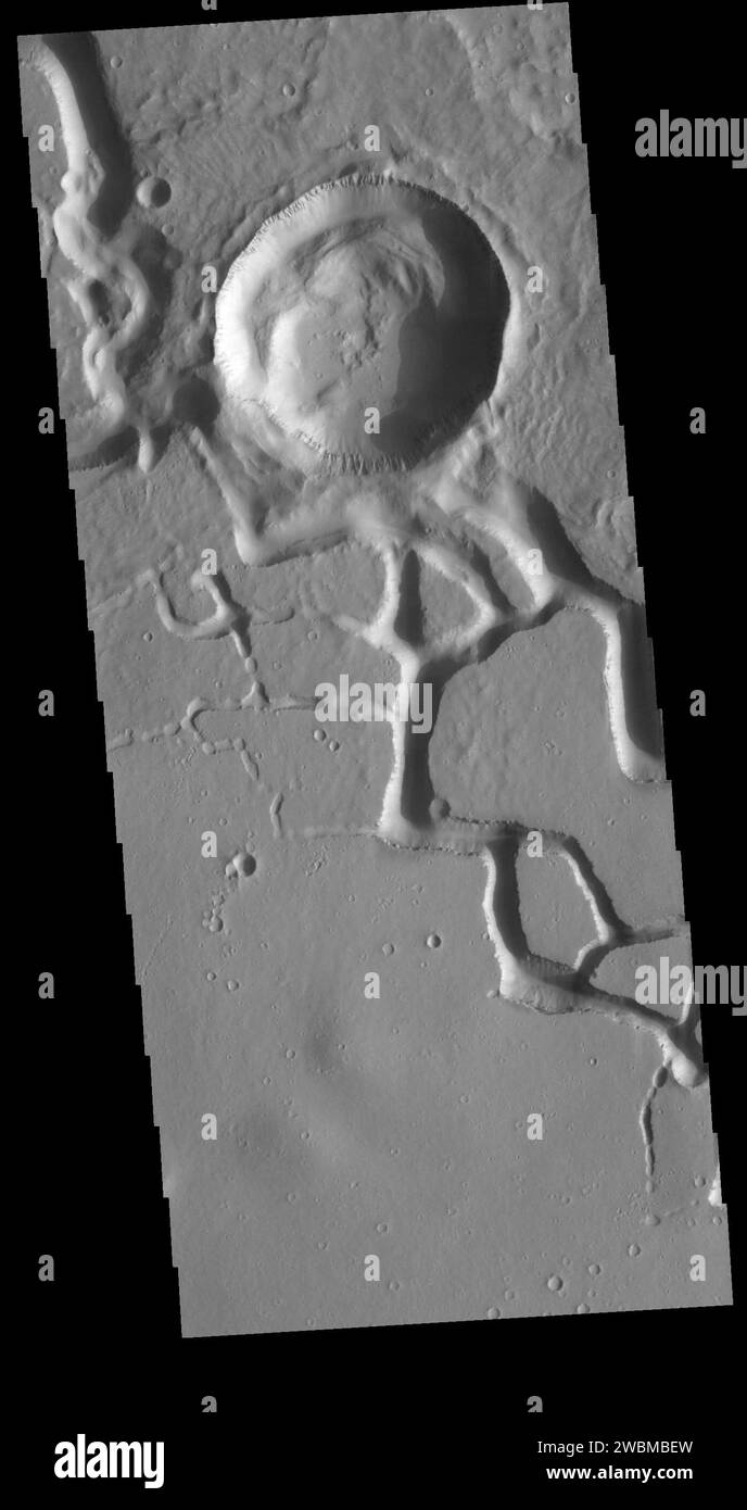 Elysium planitia crater hi-res stock photography and images - Alamy