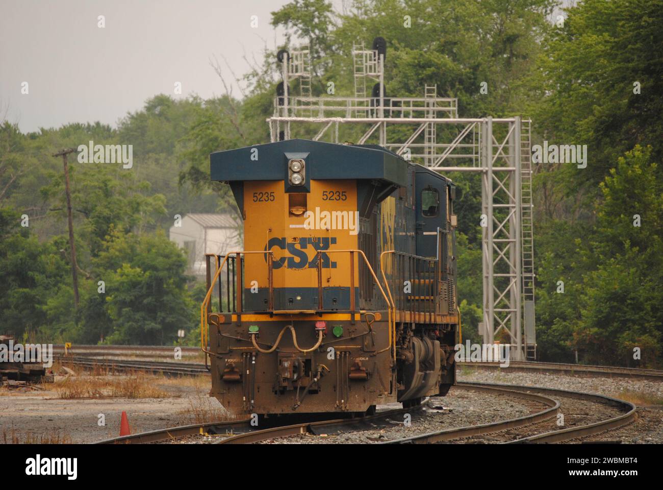 Csx train shunting hi-res stock photography and images - Alamy