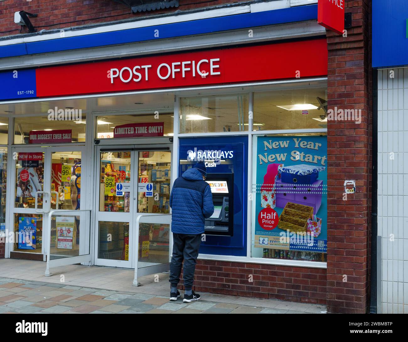 The local Post Office on Toll Gavel, Beverley, East Yorkshire, UK Stock ...