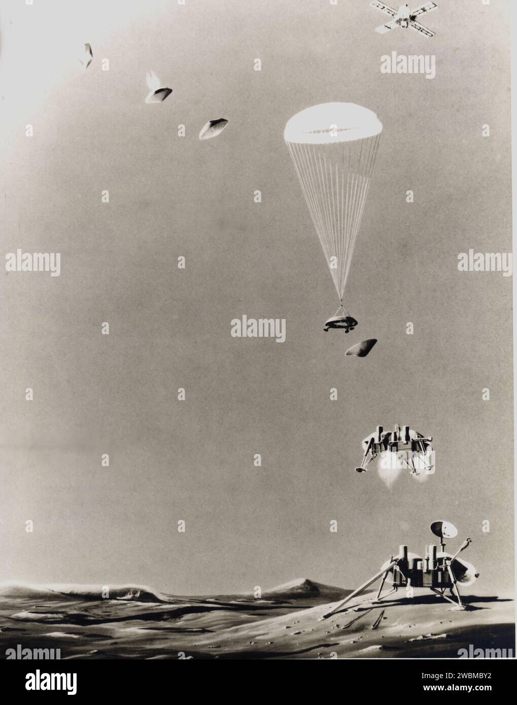 This is an artist's conception of the sequence of events that will take ...